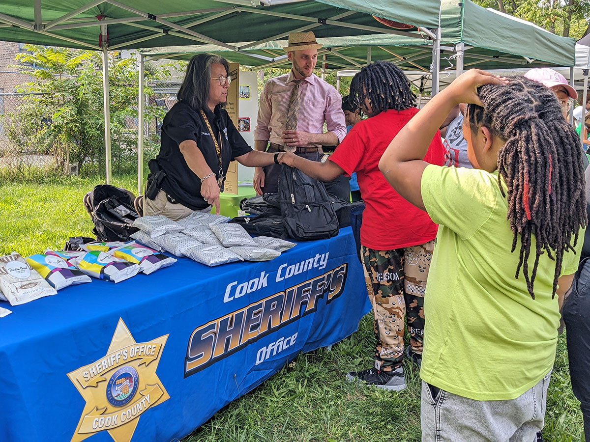 2023 Distribution of School Supplies to Catalyst Circle Rock School